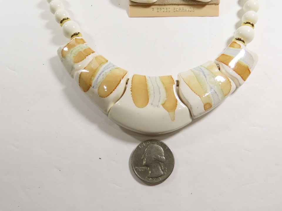 Gorgeous Vintage Jewelry Lot Beaded Necklace Earrings Japan Pierced 10 ...