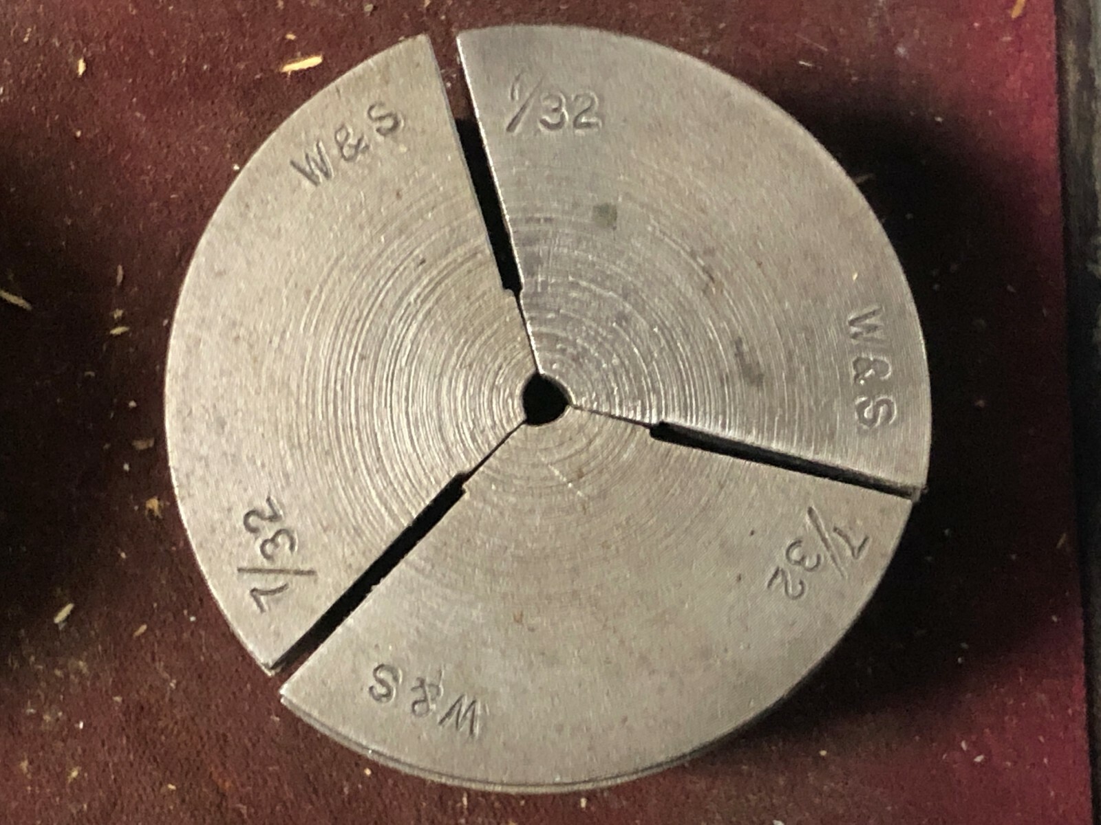 MACHINIST TOOLS MILL Lot of Warner Swasey Collet Pads Lot C StCst | eBay