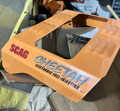 Scag Cheetah SCZ Hood Assembly W/ Decals | eBay