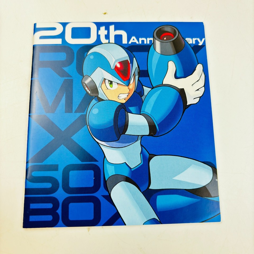 Megaman Rockman X Sound Box 20th Anniversary Limited Game Music CD 12 ...