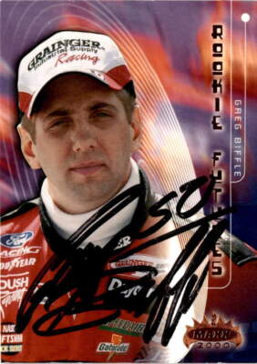 2000 Maxx #71 Greg Biffle Signed Roush Racing | eBay