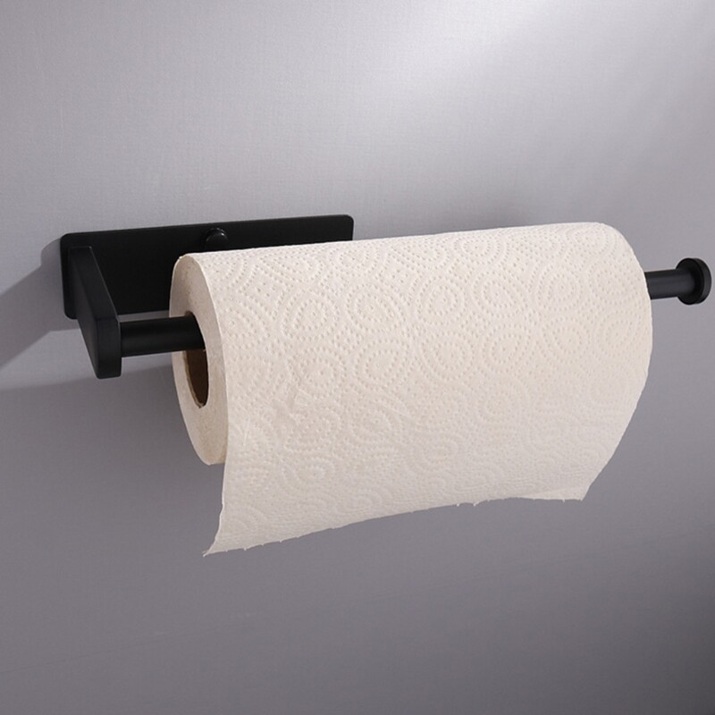 Wall Mount Toilet Paper Holder Stainless Steel Wall Kitchen Paper Roll ...