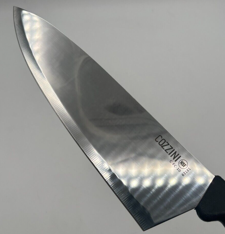 Cozzini Cutlery Imports 10" Chef Knife - Razor Sharp Commercial Kitchen ...