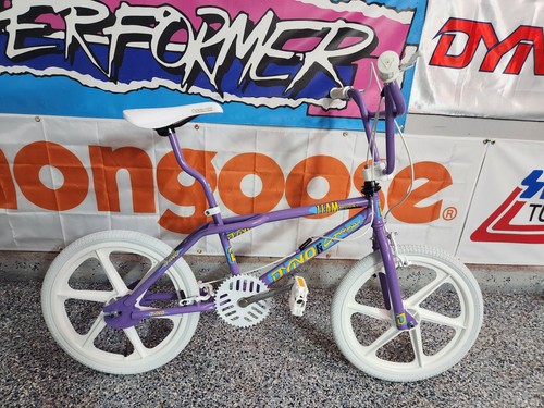 VINTAGE 90S BMX GT DYNO COMPE 1987 TEAM DECALS AIR DETOUR BIKE LAVENDER ZONE | eBay