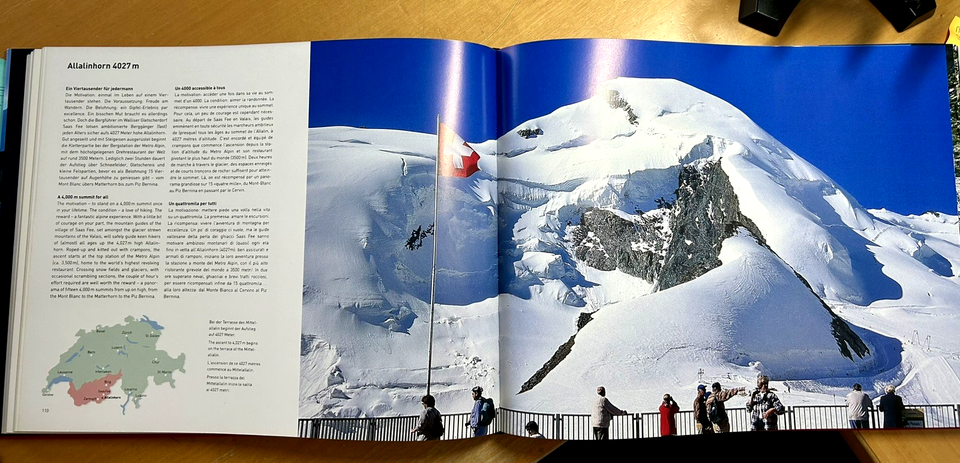 Switzerland Experience Coffee Table Book Photographs - Europe Travel | eBay