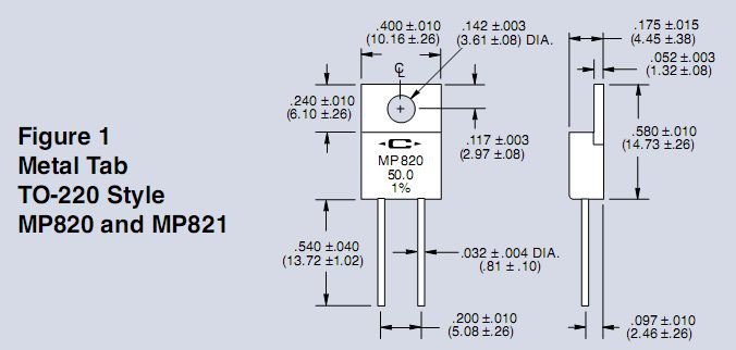 1X MP820 18R 5% Series Power Film Resistors 20W ±5% 18Ohm TO220 | eBay