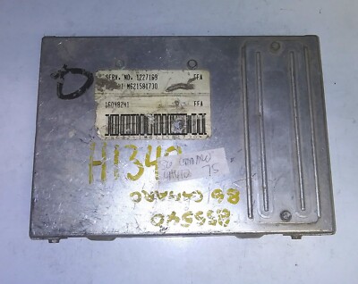 16048241 TCM transmission computer 1986 Chevy Camaro | eBay