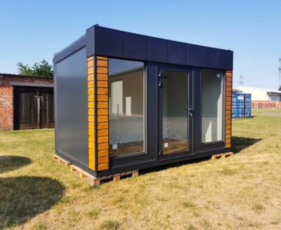 Garden annexe% portable office *modular container* 13ft- free delivery ...
