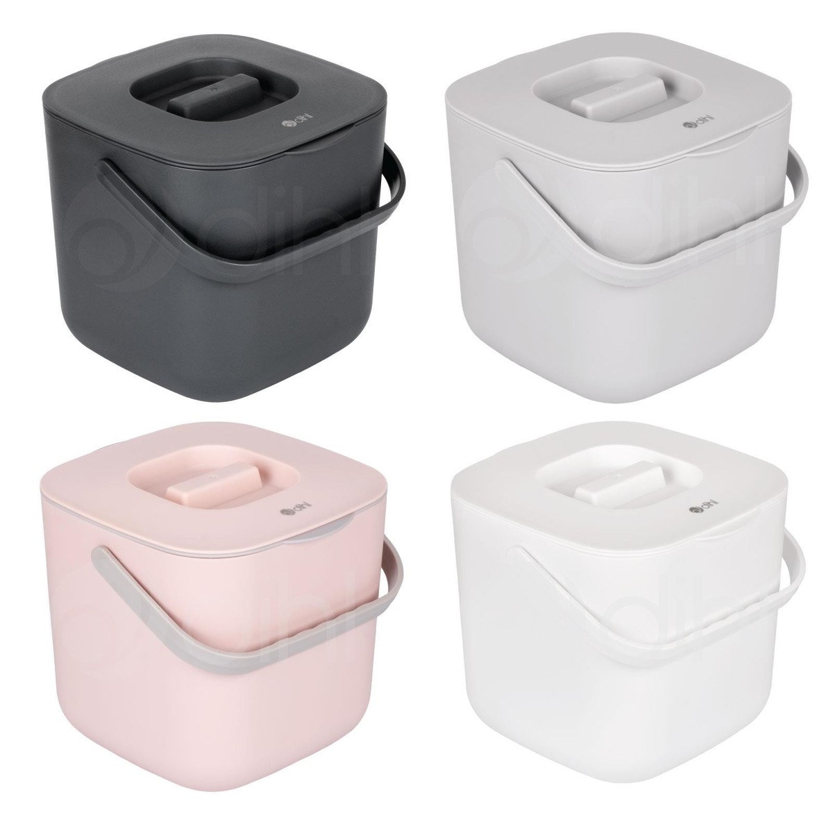 Kitchen Compost Can 9 L/2.4 Gallon Kitchen Compost Bin Indoor Compost