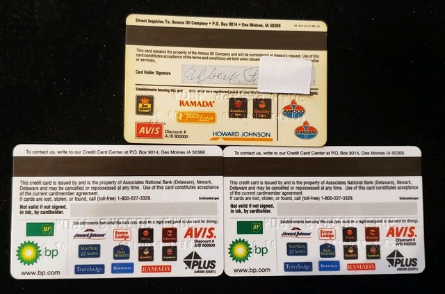 3 AMOCO MultiCard Credit Card Free Shipping cc72 EBay 3-amoco-multicard-credit-card-free-shipping-cc72-ebay