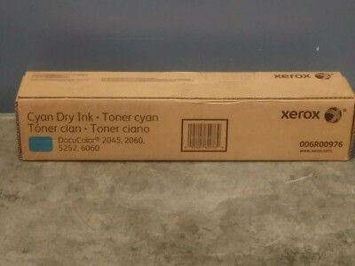 Xerox 006R00976 DocuColor 2045, 2060, 5252, 6060 Cyan Toner Cartridge ...