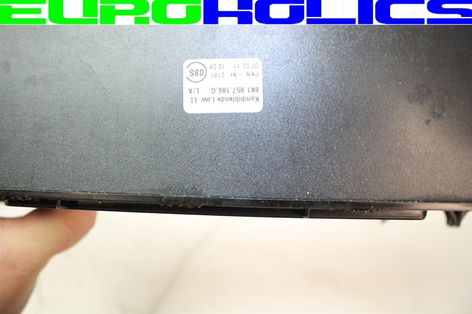 OEM Audi A4 B8 09-12 Center Dash MMI Display Screen Bezel Silver ...