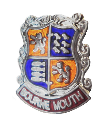 Bournemouth Dorset Crest Small Pin Badge - S WEST SELLER | eBay UK