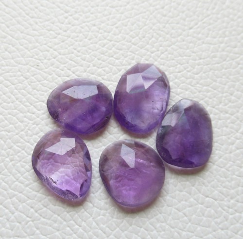 Natural Amethyst Faceted Gemstone 34.90 Cts Fancy 4 Piece Loose ...