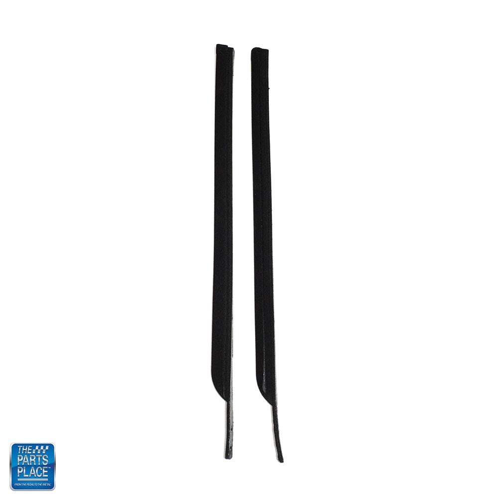 1970 Challenger Barracuda Cuda Rear Quarter Window Vertical Seals Pair ...