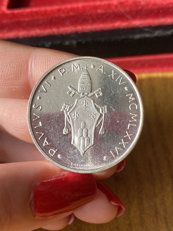 Monnaie Ville Del Vatican 500 Livres 1976 Paolo VI Argent Audi Tt | eBay