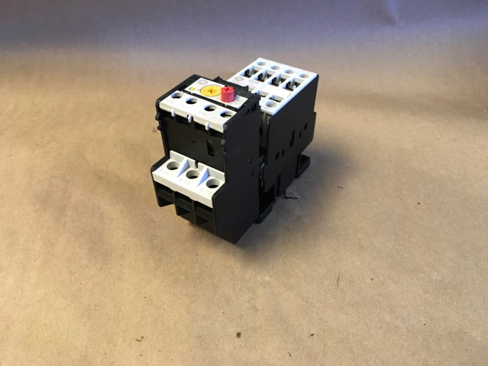 GE RT1J Thermal Overload Relay plus CL02A310T Magnetic Contactor (KB ...