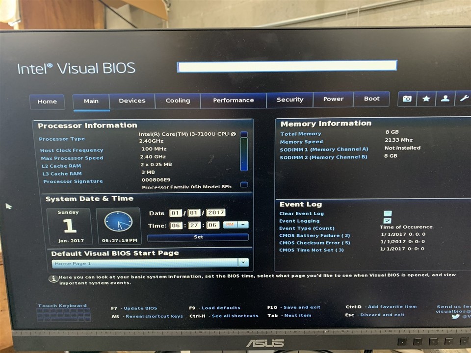 Intel NUC BLKNUC7i3DNH1E Mini PC i3-7100U 2.40GHz 8GB RAM 256GB SSD | eBay