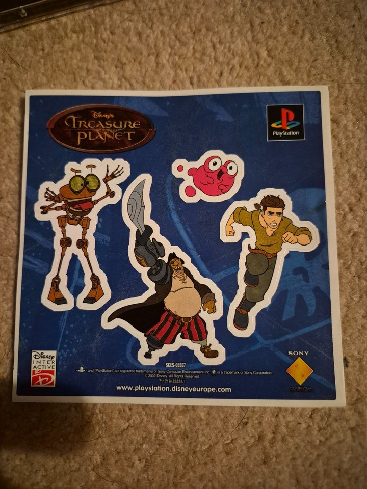 Disney's Treasure Planet [Includes Stickers] - PlayStation 1 | eBay UK