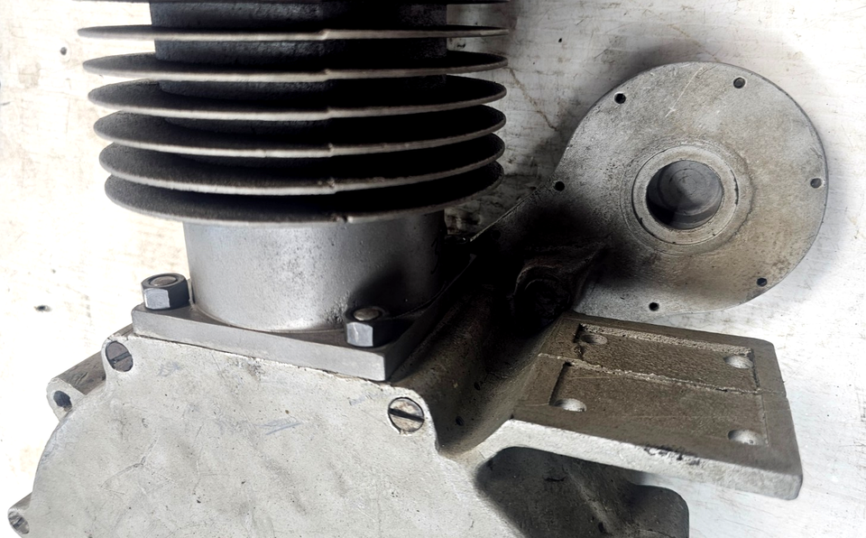 OEM 1912-1914 Excelsior Engine Matched Cylinder Cases Flywheel X ...