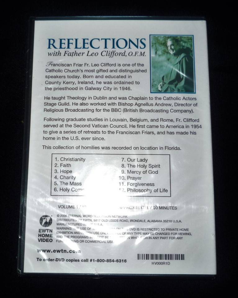 Reflections I with Father Leo Clifford OFM DVD sealed copy | eBay