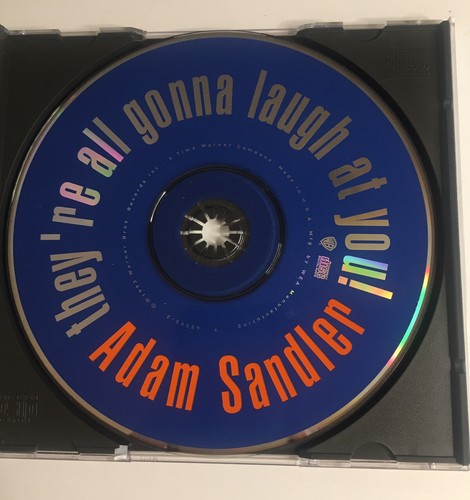 They're All Gonna Laugh at You! [PA] by Adam Sandler CD 1993 Warner ...