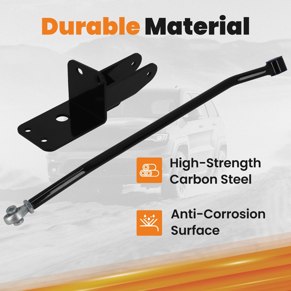 Adjustable Track Bar + Control Arm Drop Bracket Set For Jeep Cherokee ...