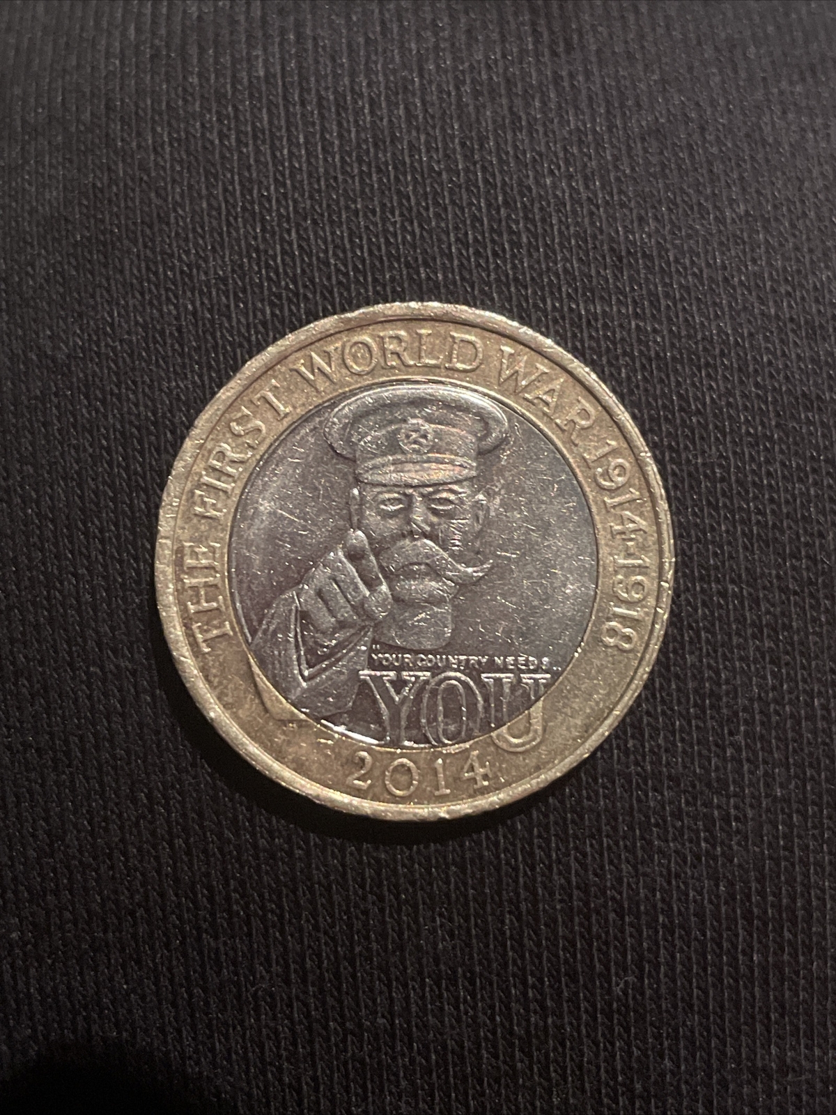 1914-1918 The First World War Lord Kitchener £2 Pound Coin (RARE) | eBay UK