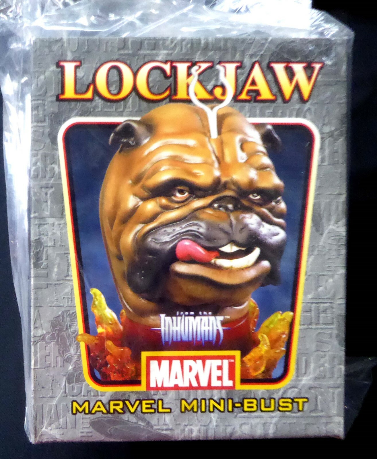 Inhumans Lockjaw Bust Statue New 2005 Sealed Bowen Designs Marvel ...