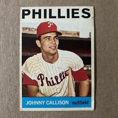 1964 Topps Baseball Johnny Callison Philadelphia Phillies Card #135 | eBay