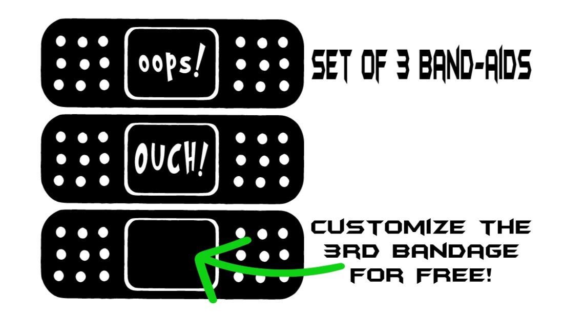 Customizable Band Aids