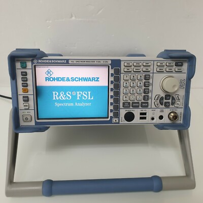 R&S pectrum Analyzer FSL opt.6 9kHz-6GHz w/ Opts B10,K93,B8, w/Fresh ...