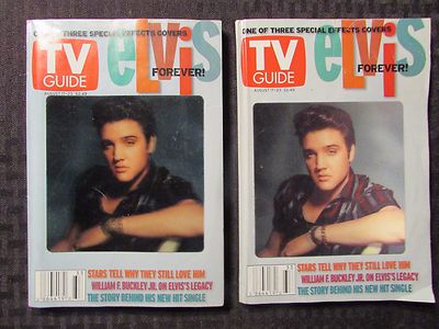2002 TV GUIDE Magazine #2577 Elvis Presley Special Effect Cover FN-/FN+ ...