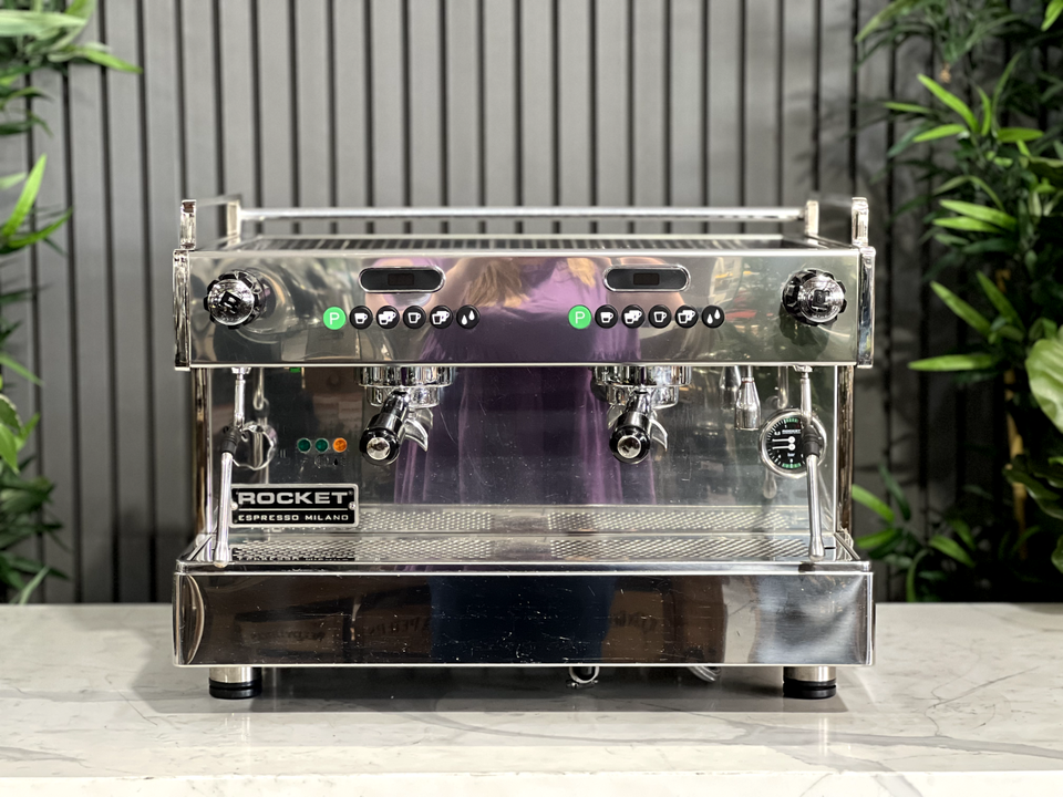 ROCKET BOXER 2 GROUP ESPRESSO COFFEE MACHINE COFFEE MAKER RESTAURANT ...