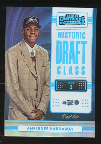 2022-23 Contenders Historic Draft Class Platinum #5 Anfernee Hardaway Magic 1/1 | eBay