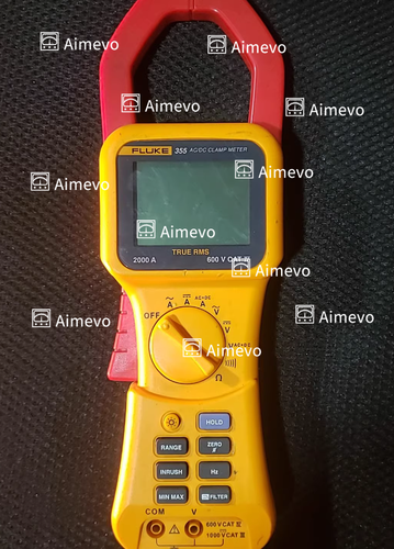 Fluke 355 2000A AC/DC Clamp Meter Mutlimeter | eBay