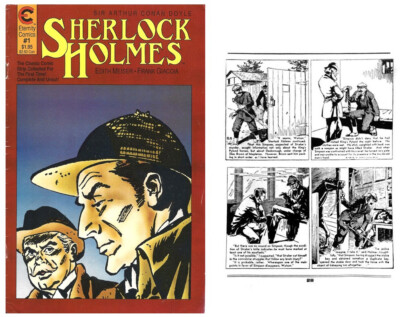 EO ETERNITY COMICS MEISER + GIACOIA + SHERLOCK HOLMES CLASSIC COMIC ...