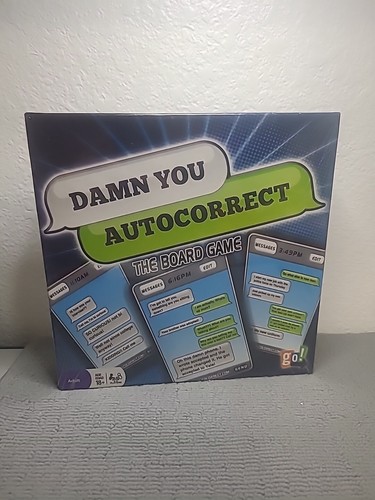 Damn You Autocorrect Board Game Go Games 2012 New Sealed | eBay