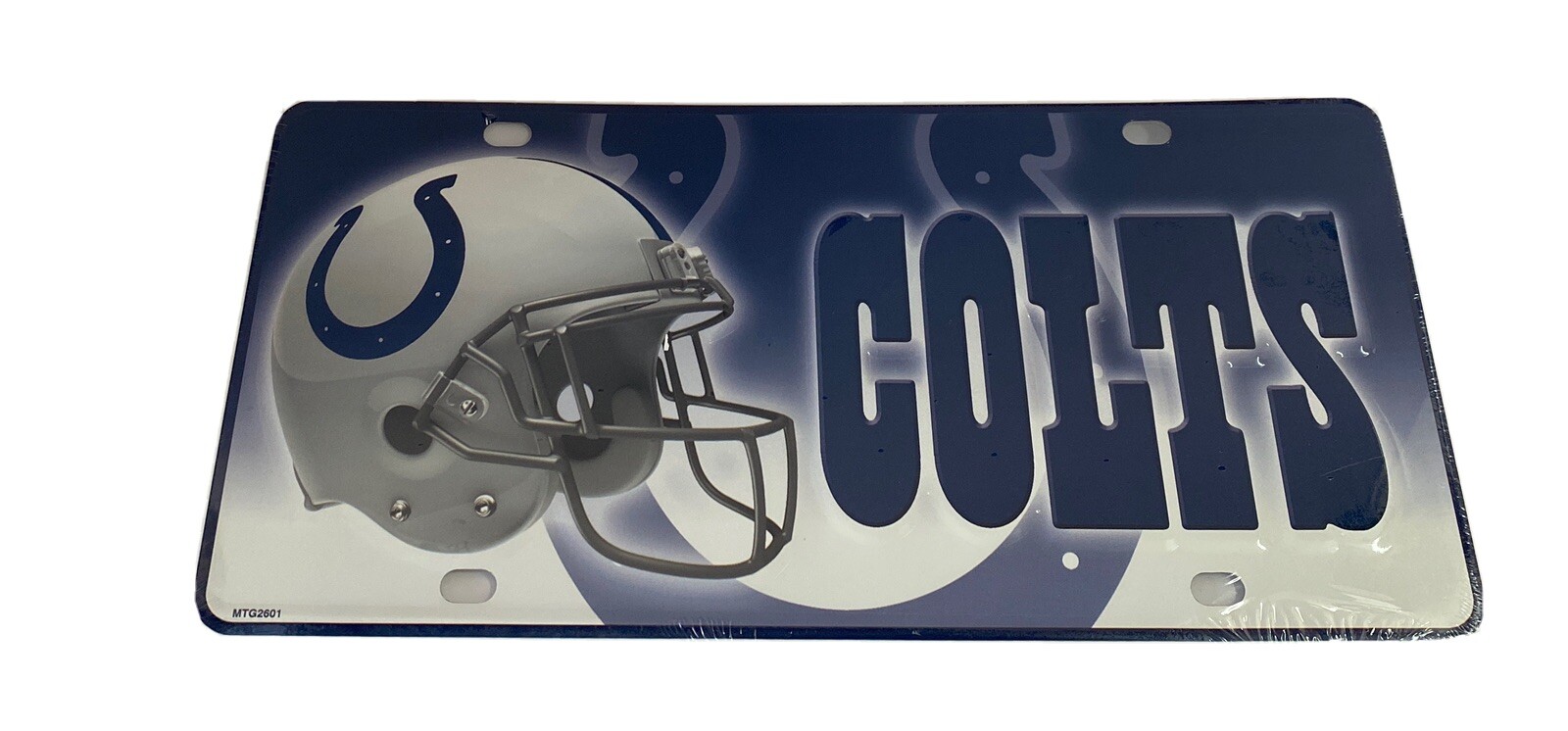 Rico Industries Indianapolis Colts NFL Metal License Plate Tag In New ...