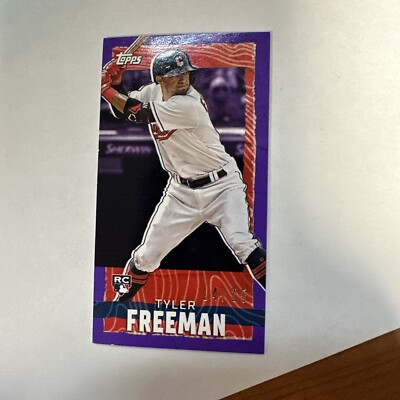 2023 Topps Rip Mini Purple Tyler Freeman /25 #MRIP-TF Rookie RC | eBay