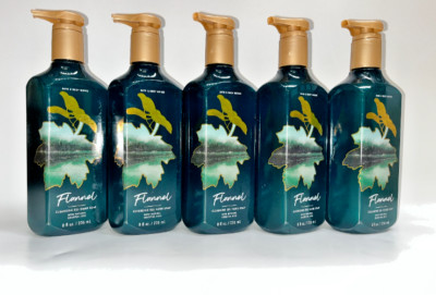 5 Flannel Cleansing Gel Hand Soap Bath & Body Works 8 fl oz | eBay