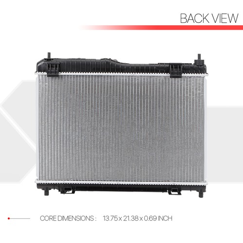 Fits 2001-2018 Ford Fiesta 1.6 Aluminum Factory Replacement Radiator ...