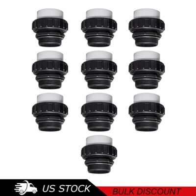 10 PC High-Temp 2" PVC Unions 2MIP for WhisperFlo and IntelliFlo Pool ...