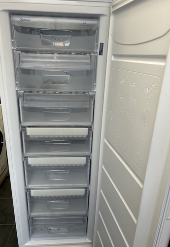 Indesit Tall Freezer Frost Free 7 Draws U1AA 12 UK | eBay UK