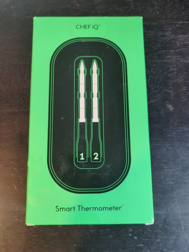 CHEF iQ Smart Wireless Meat Thermometer 2 Ultra-Thin Probes with Smart ...
