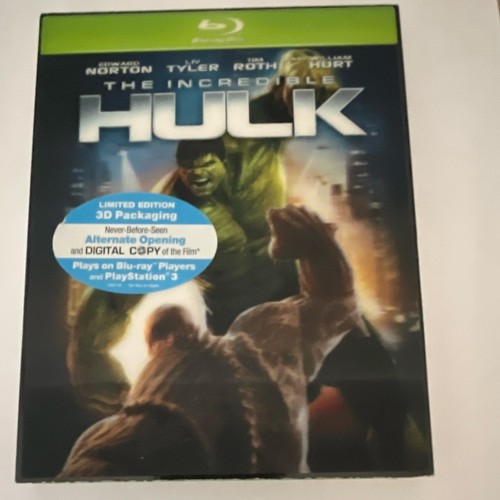 The Incredible Hulk Limited Edition 3D Packaging (Blu-ray, 2008) | eBay