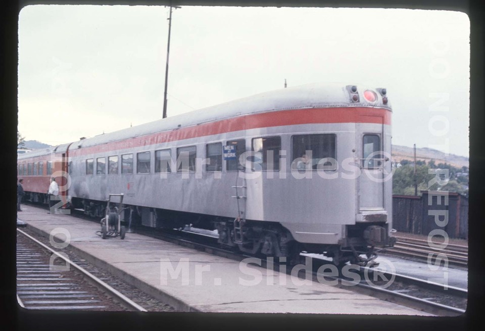 Original Slide SP Southern Pacific Round End Observation Car In 1965 | eBay