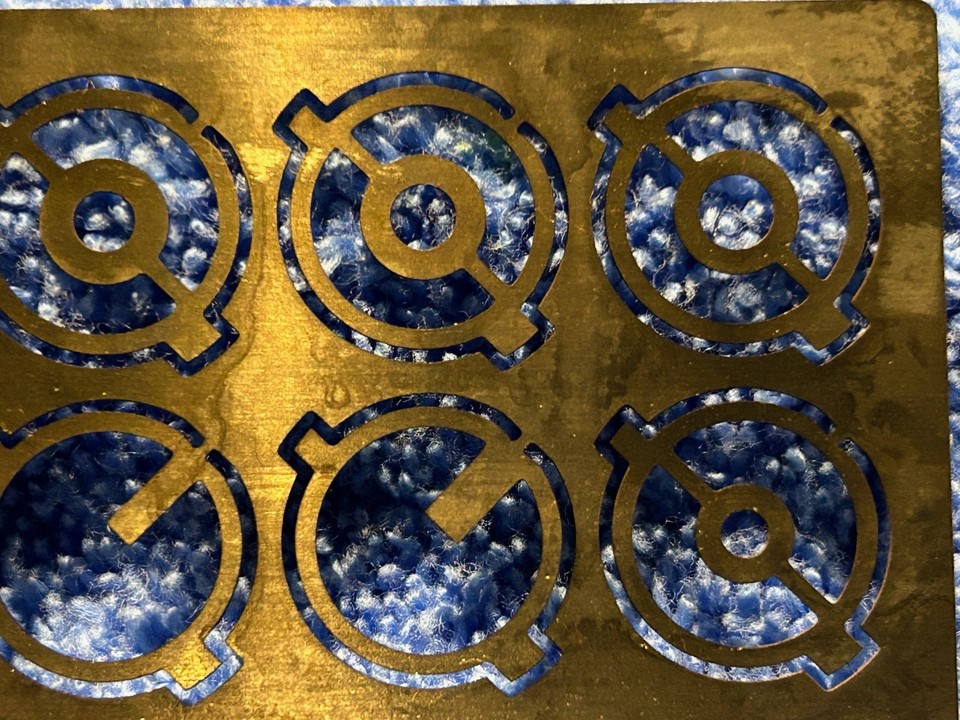 Set of 10 Aperture / Insert Redfield Olympic Front Sight cross-hair ...