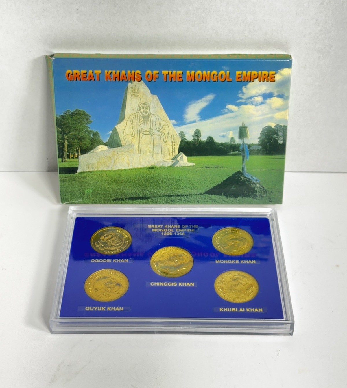 Great Khans of The Mongol Empire 1206-1368 Minted by Mongolian Mint Co ...