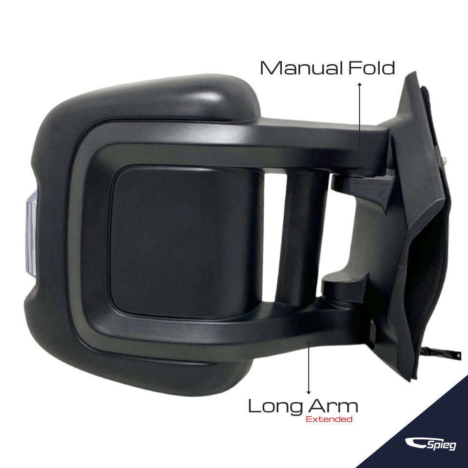 Pair Door Side View Long Arm Mirror For 14-24 Ram Promaster with Heated ...